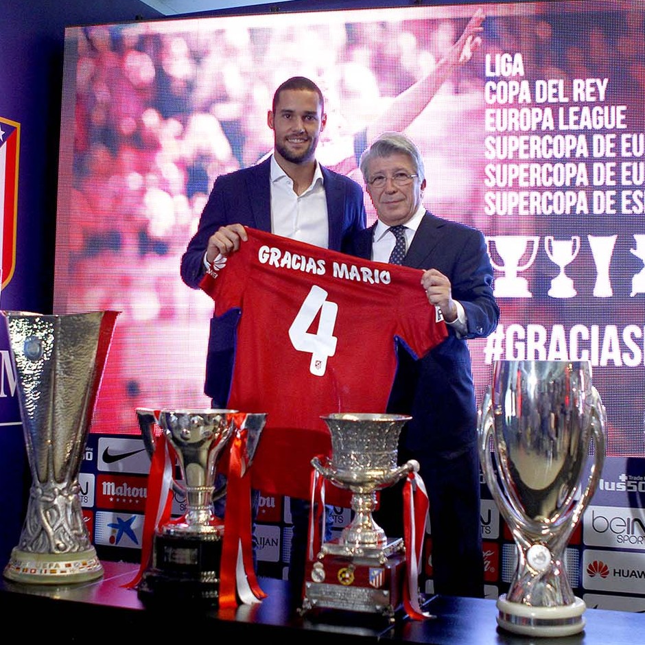 Club Atlético de Madrid · Web oficial - Mario Suárez: "He cumplido ...