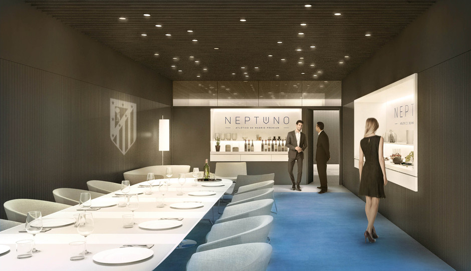 Conoce las suites de Neptuno-Atlético de Madrid Premium, el nuevo ...