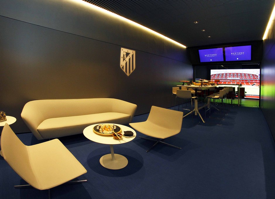 Conoce las suites de Neptuno-Atlético de Madrid Premium, el nuevo ...