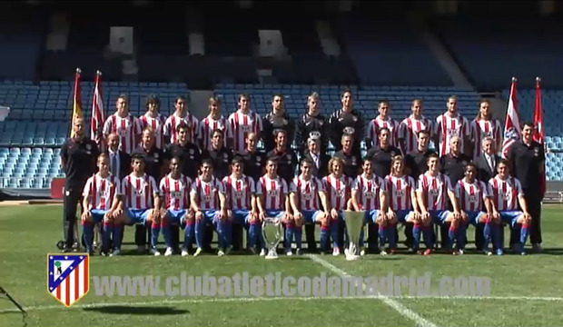 Foto oficial 2010/2011 - Club Atlético de Madrid · Web oficial