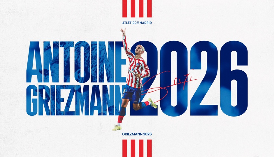 ¡Antoine Griezmann 2026! - Club Atlético de Madrid · Web oficial