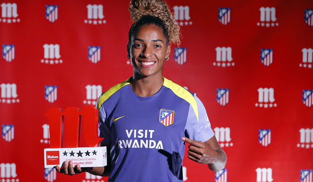 Luany, 'Jugadora Cinco Estrellas' del mes de septiembre - Club Atlético ...